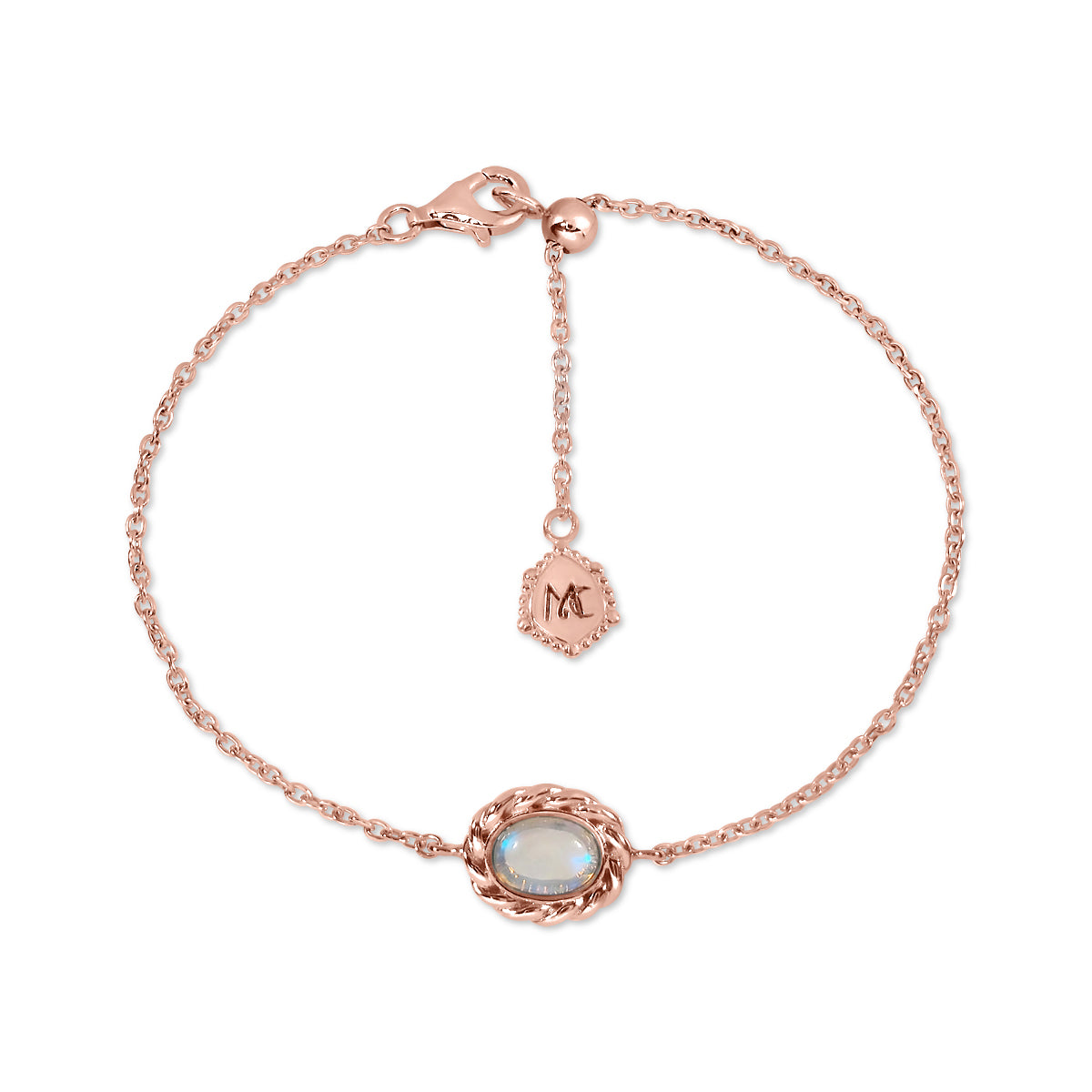 Pink Tiara Bracelet - Opal à¸žà¸¥à¸­à¸¢à¹‚à¸­à¸›à¸­à¸¥ – Mizuchol Jewelry